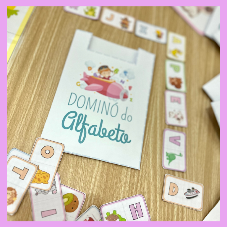 Dominó do Alfabeto – Alfabetizando Oficial